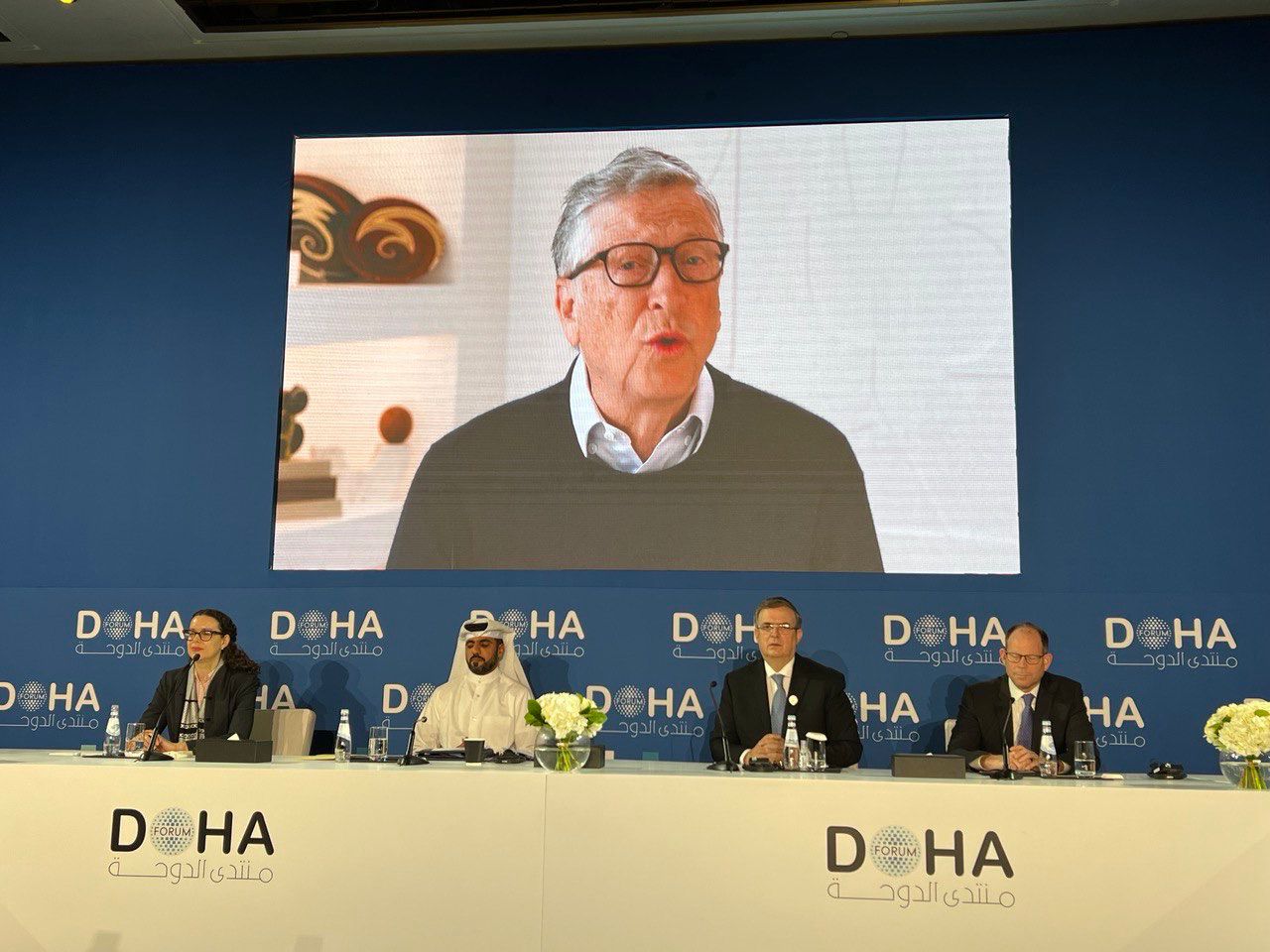 Con Bill GAtes – pv magazine Brasil