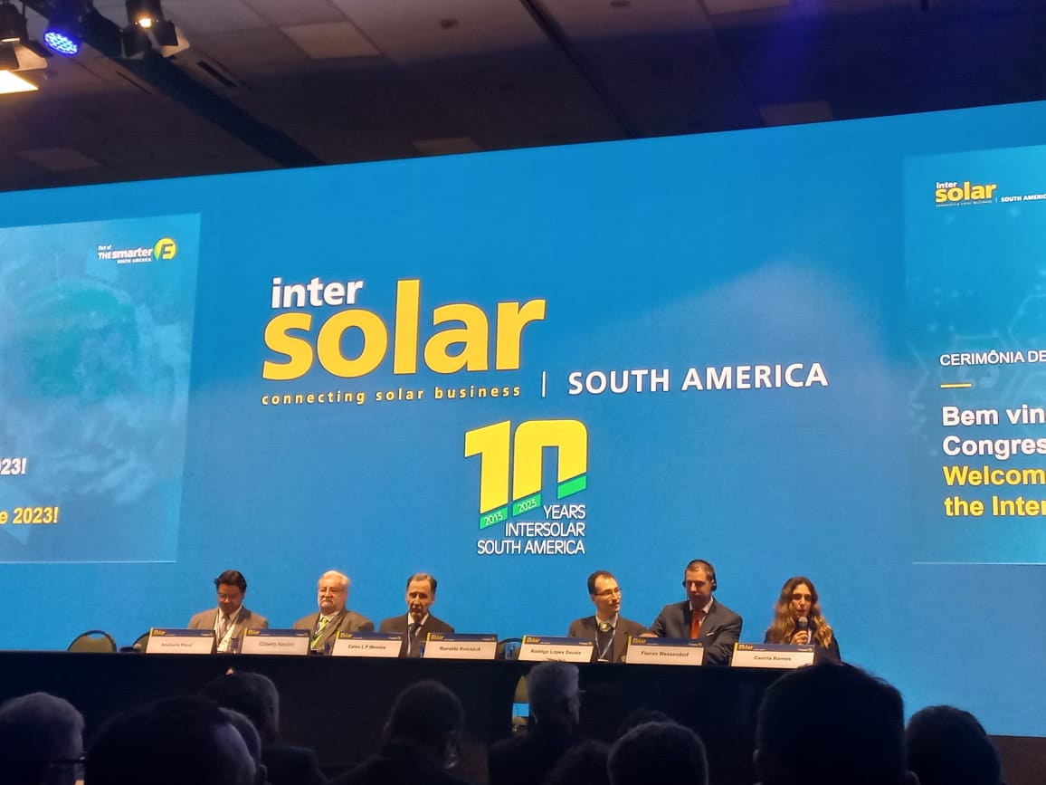 Intersolar South America dia 1: a 10ª edição inicia com mais de 500 ...